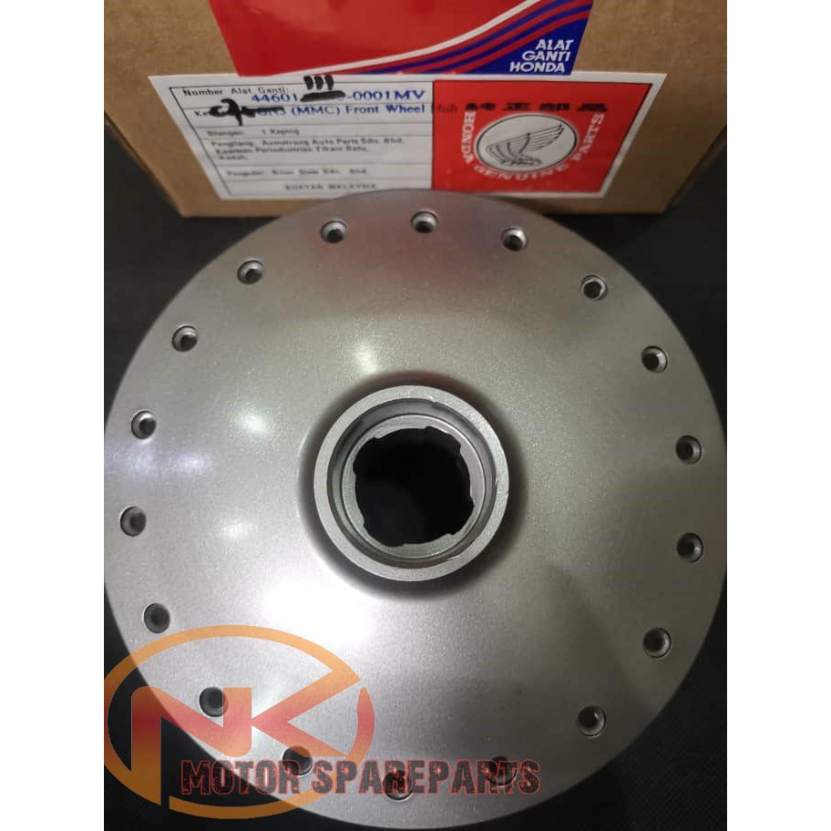 HONDA C70 / GBO / GBOJ FRONT WHEEL HUB ( GREY ) ORIGINAL 100% 44601-111-0001MV | Shopee Malaysia