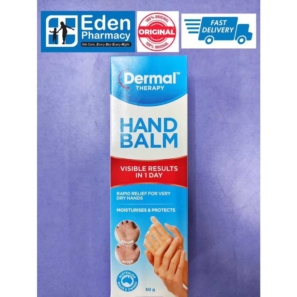 Dermal Therapy Hand Balm ( rapid relief for very dry hand ) ( 50g ...