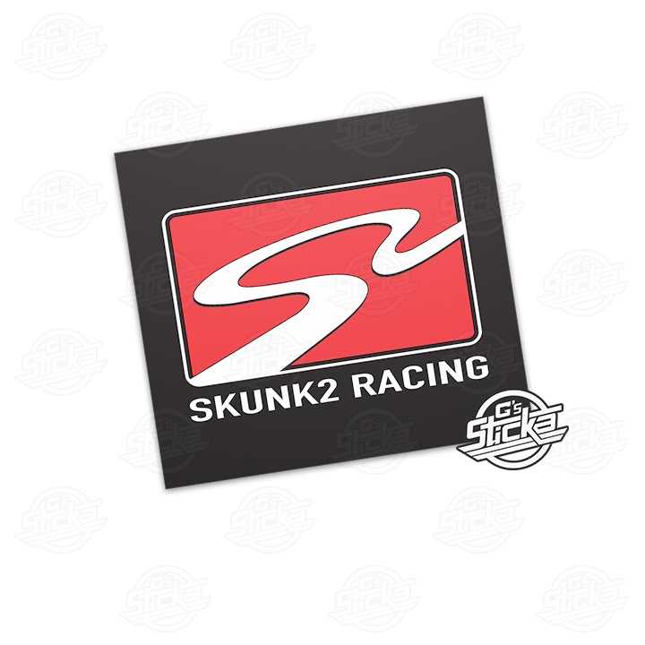 Skunk2 Racing Logo Vinyl Car Sticker Kereta | Shopee Malaysia