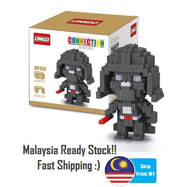 68166 Linkgo Darth Vader Connection Blocks (402 Pieces) | Shopee Malaysia