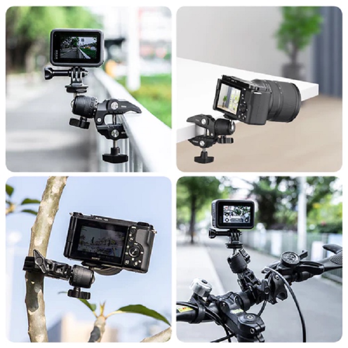 Ulanzi R099 Clamp Mount With Mini Ball Head ( 2993 ) | Shopee Malaysia