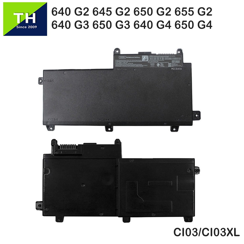 HP Probook 640 G2 640 G3 640 G4 CI03 Laptop Replacement Battery ...