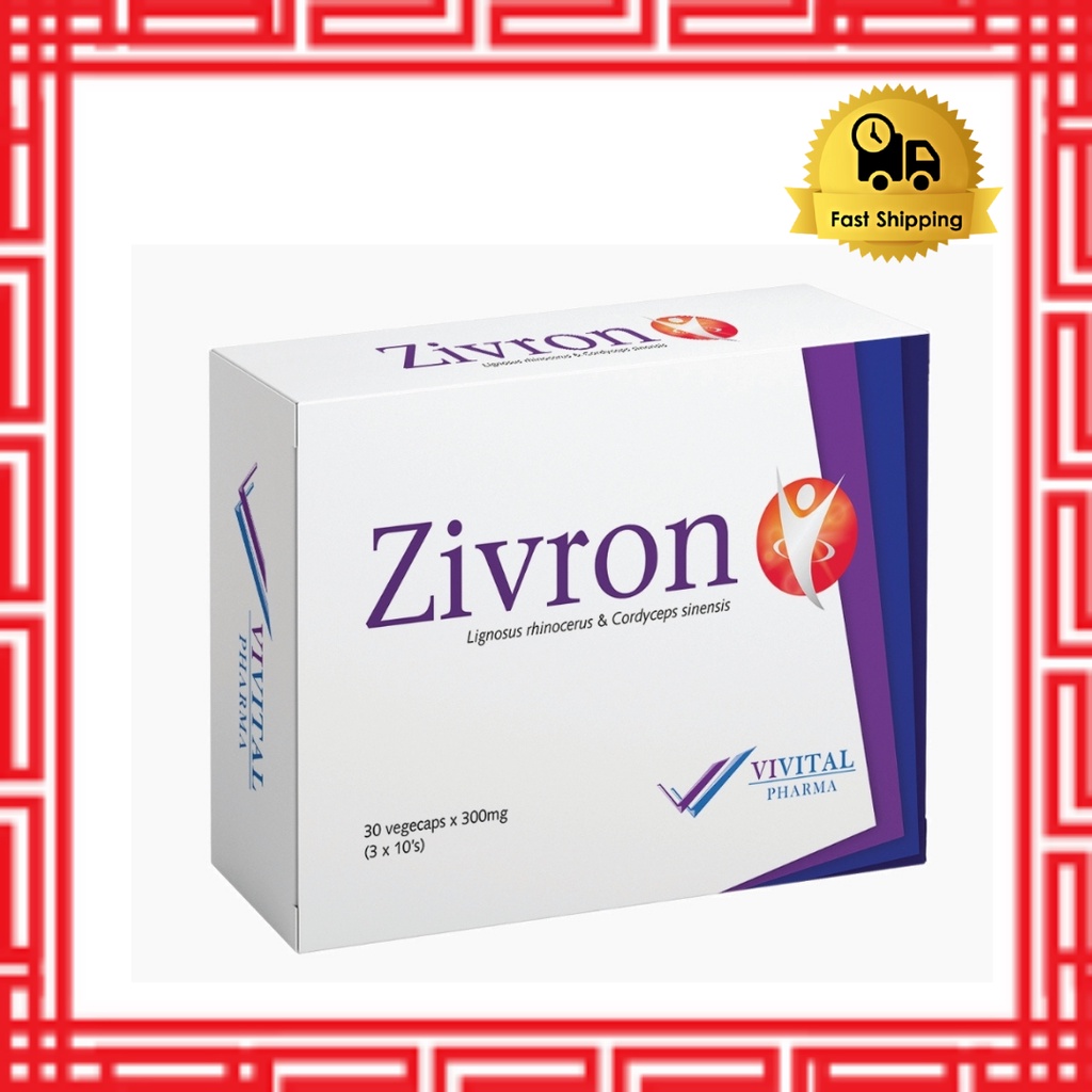 ZIVRON 300MG CAPSULES [EXP:07/2023] | Shopee Malaysia