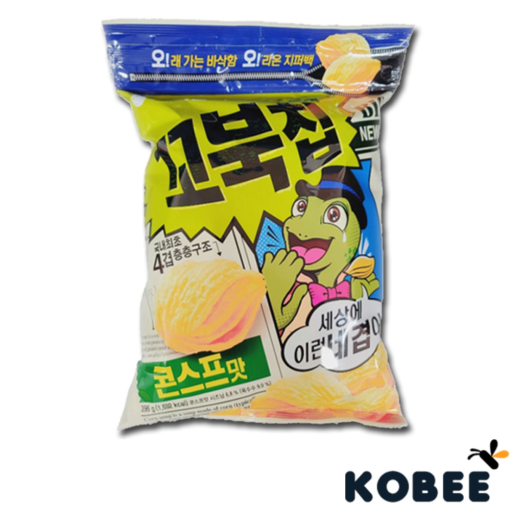Orion Turtle Chip Zipper Bag - Corn Soup (296g) | Shopee Malaysia