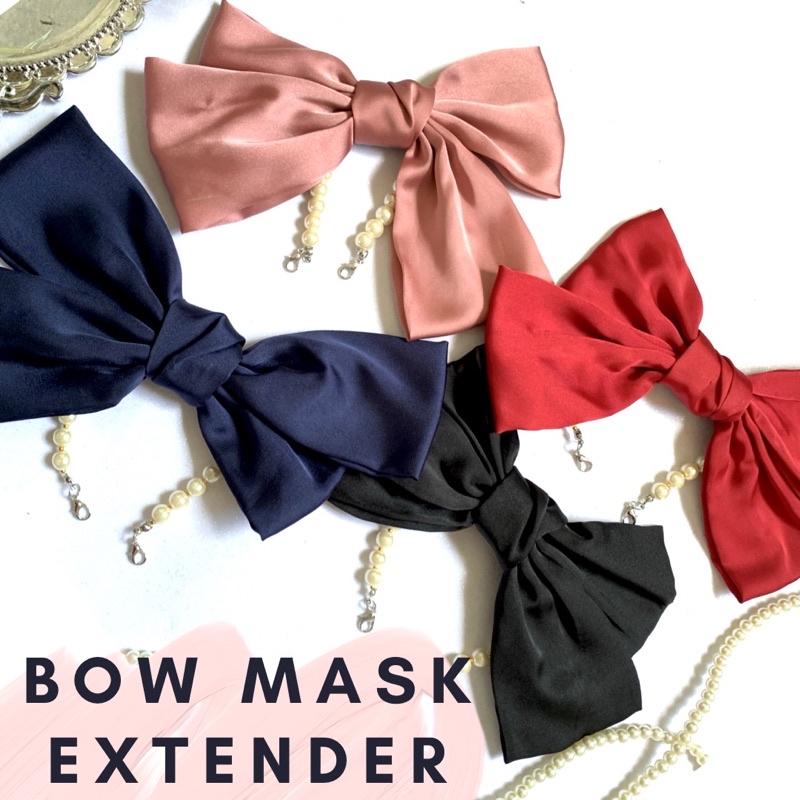 Bow mask extender ️ Ribbon mask extender ️ mask chain ️ mask extender ...