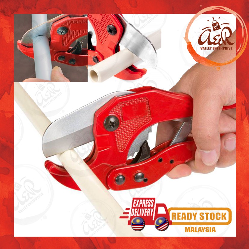HEAVY DUTY PVC PIPE CUTTER 42MM / GUNTING PVC PIPE 🔥 READY STOCK ...