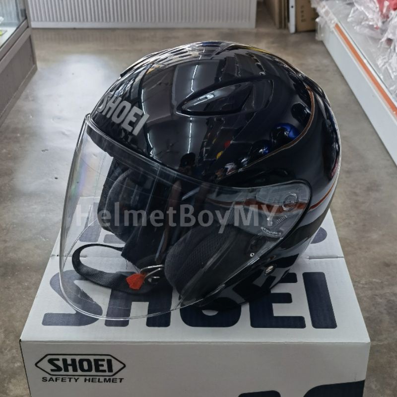 HELMET SHOEI JSTREAM PLAIN SILVER / PEARL GREY / BLACK / MAROON /YELLOW ...