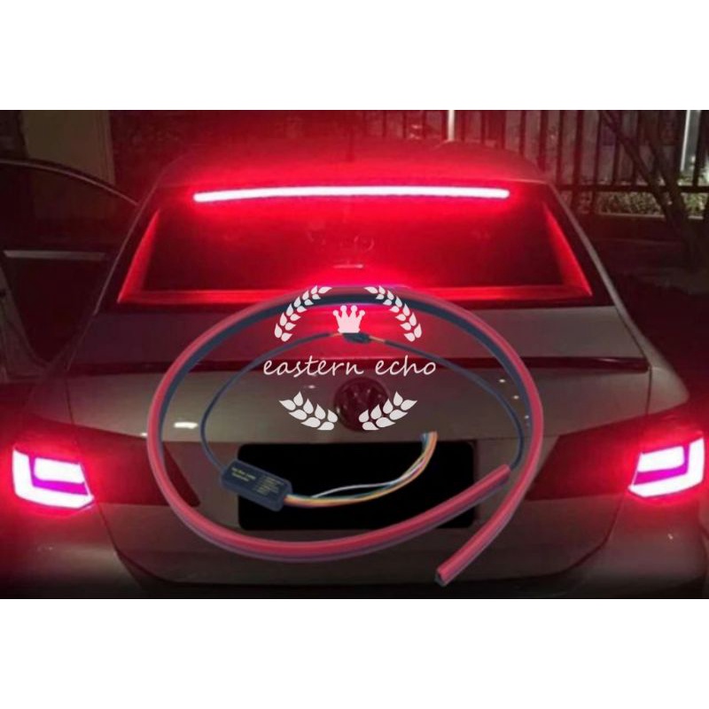 Car LED Strip Brake lights Universal Rear Tail Warning Turn Signal Lamp ...
