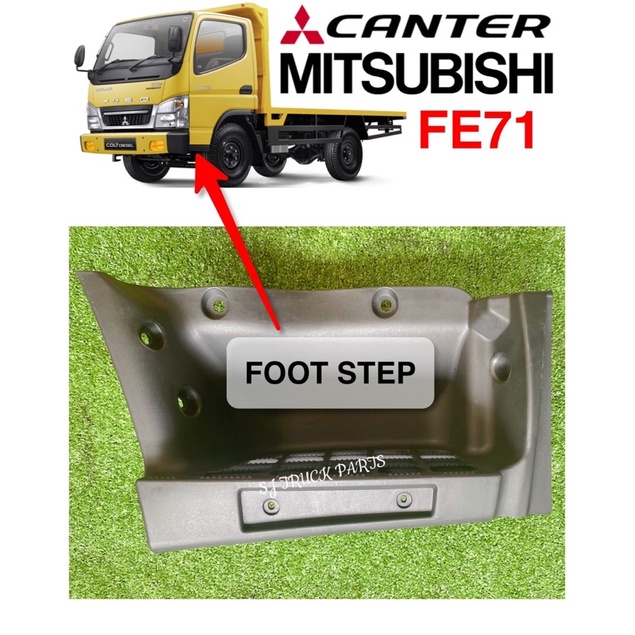 MITSUBISHI FUSO CANTER FE71 FOOT STEP STAND PANEL TAPAK KAKI | Shopee ...
