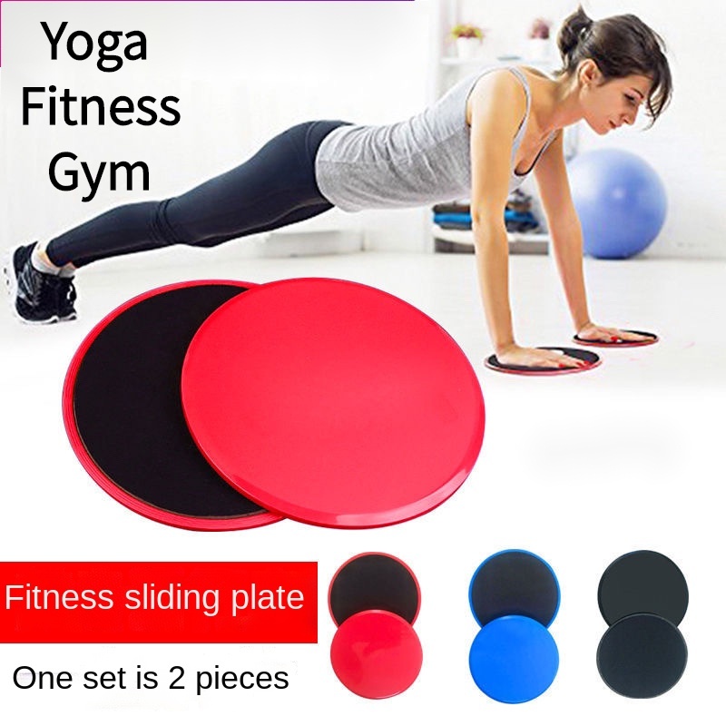 😍Ready Stock😍Yoga fitness Gym skateboard Rapid Fitness Dual Sided Plate ...