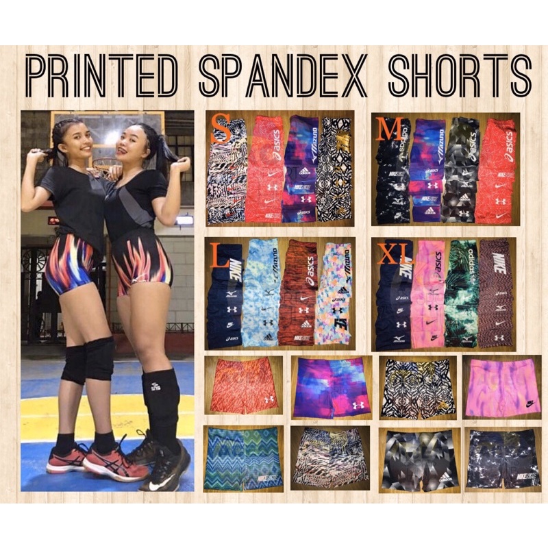 Spandex Cycling Shorts Assorted Shopee Malaysia