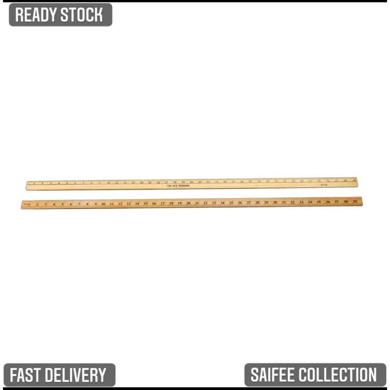 Pembaris Meter Jenis Kayu (100cm) (ready stock) | Shopee Malaysia
