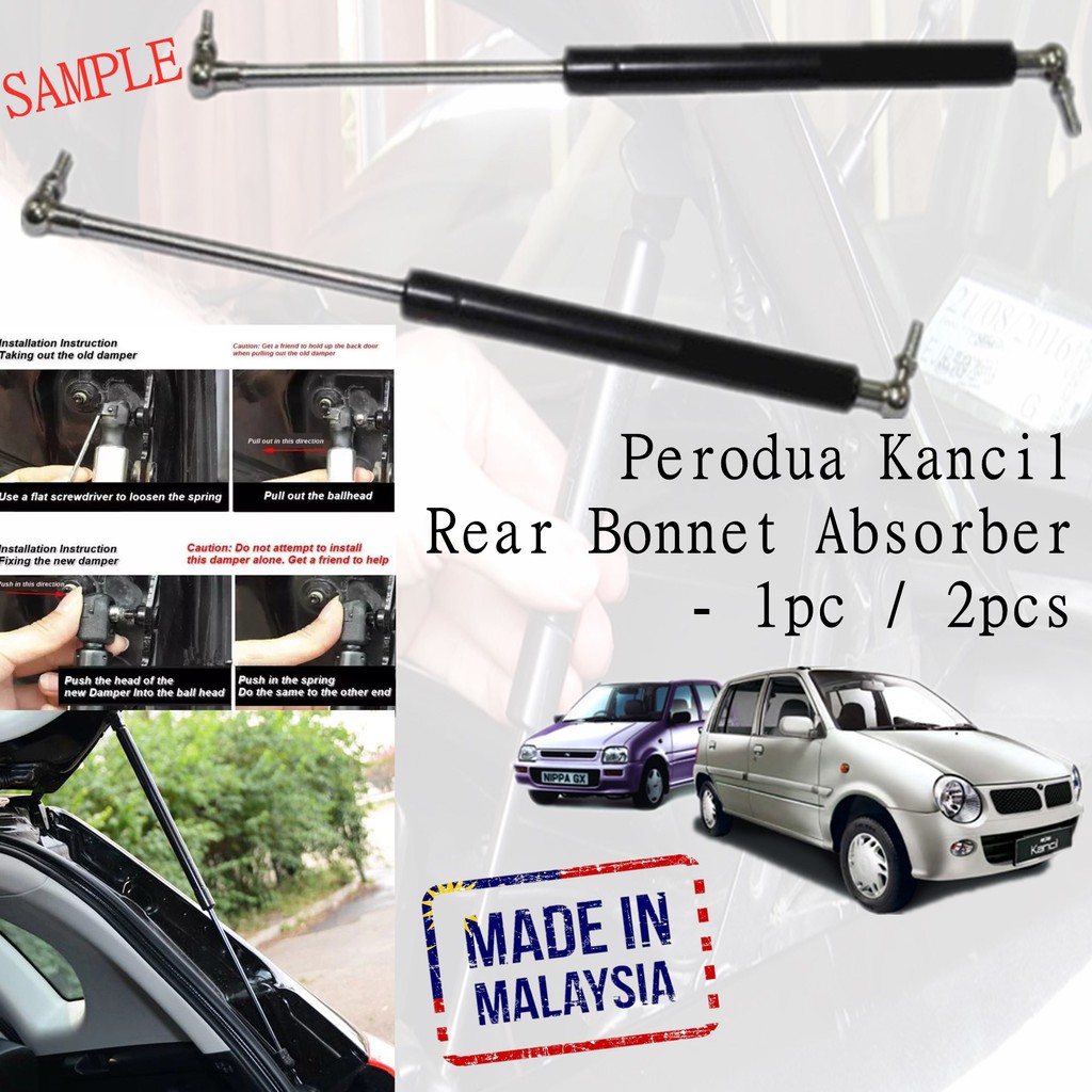 Perodua Kancil Rear Bonnet Absorber | Shopee Malaysia