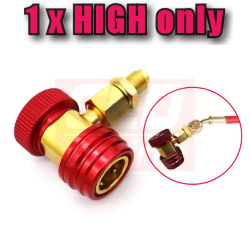CEO 🇲🇾 PROFESSIONAL GRADE R134a Car A/C Air Conditioning Quick Coupler ...