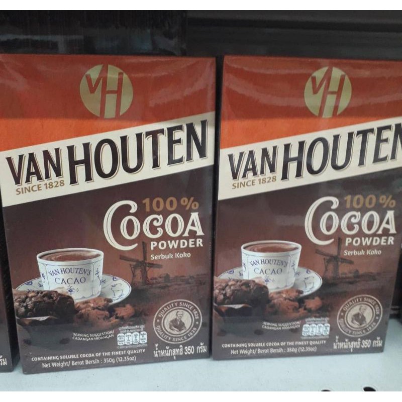 Van Houten Pure Cocoa Powder Box 100g | Shopee Malaysia