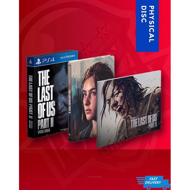 (USED) PS4 The Last Of Us 2 Special Edition | TLOU Part 2 R3 (ENG/CHN ...