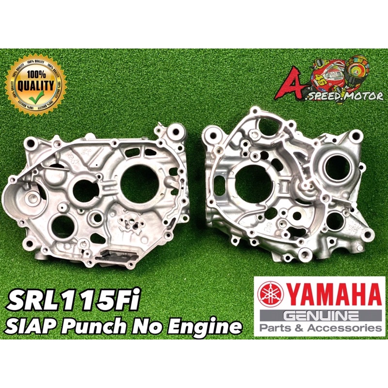 SRL115 Fi Lagenda 115Fi Crankcase Assy 1Set SIAP PUNCH NO ENGINE ...