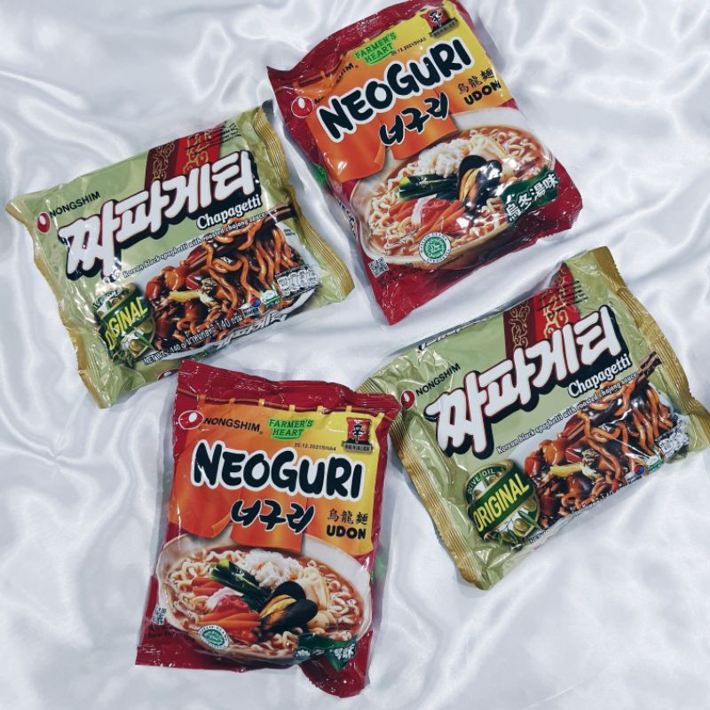 [HALAL | READYSTOCK] Nongshim Chapagetti Neoguri Ramen Ramdon | Shopee ...