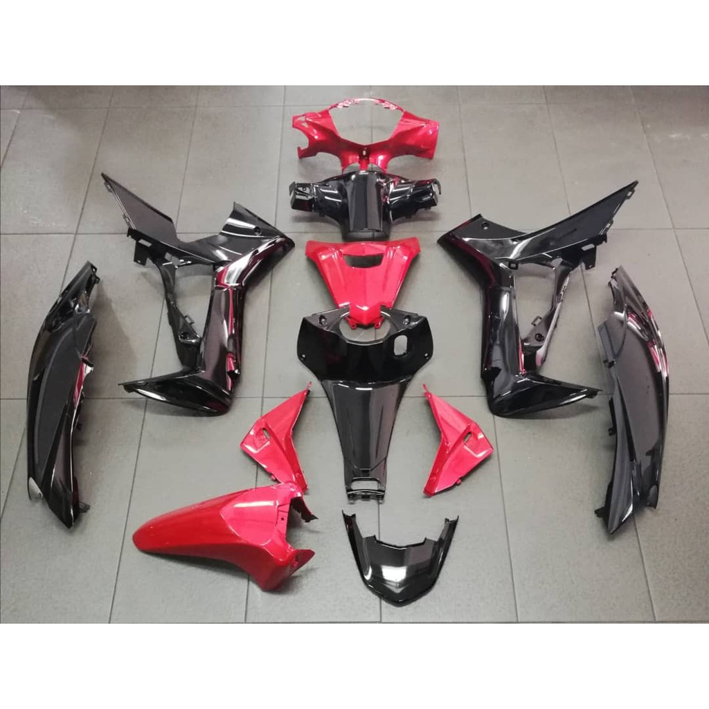 HONDA WAVE 125i COVER SET COLOUR RED,BLUE,SILVER,GOLD ORIGINAL HONDA ...