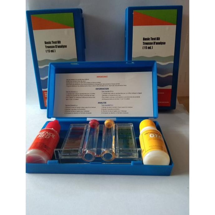 Ph And Cl Test Kit - Swimming Pool Test Kit - Check Ph And Cl Water ...