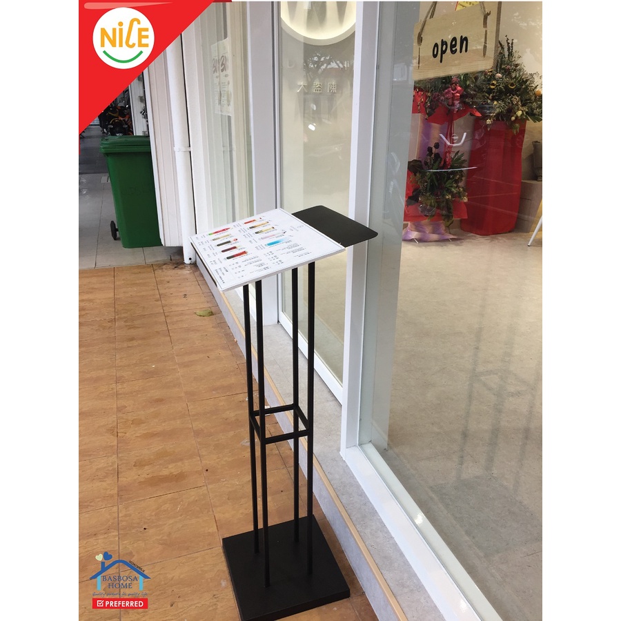 ️READY STOCK ️ SIMPLE & Elegant Menu Display Stand - 4 shafts | Shopee ...