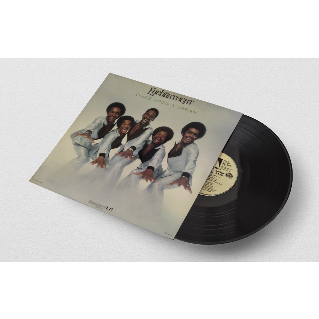 (New)Enchantment, Once Upon A Dream Vinyl LP Record Piring Hitam ...