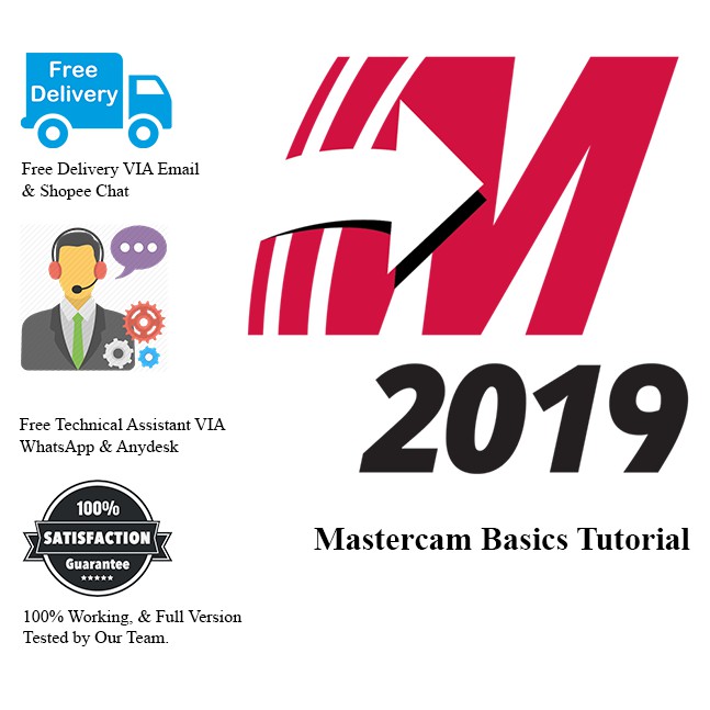 Mastercam Basics Tutorial Shopee Malaysia 