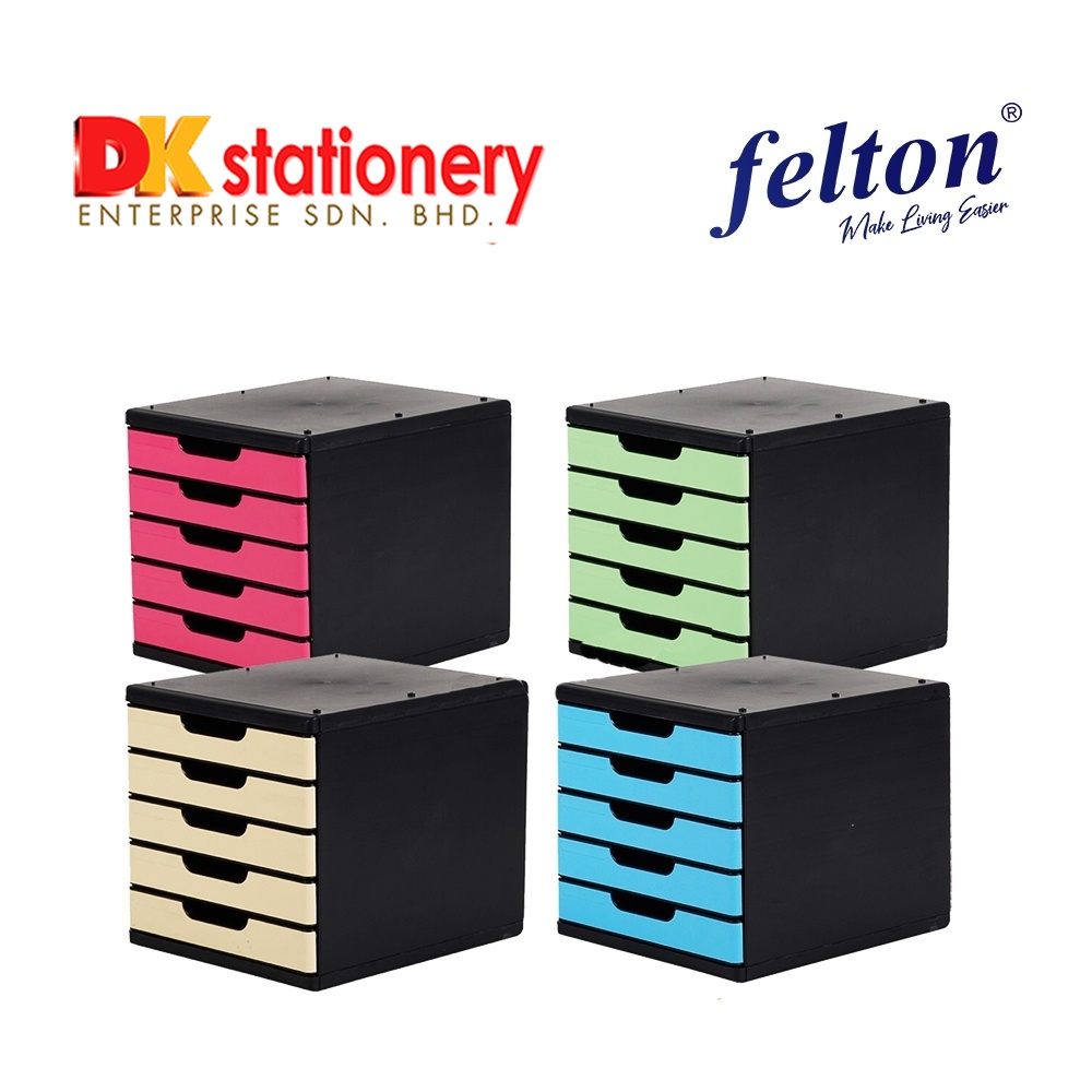 Felton FDD 174 5-Tier Document Drawer | Laci Dokumen 5 Tingkat A4 ...