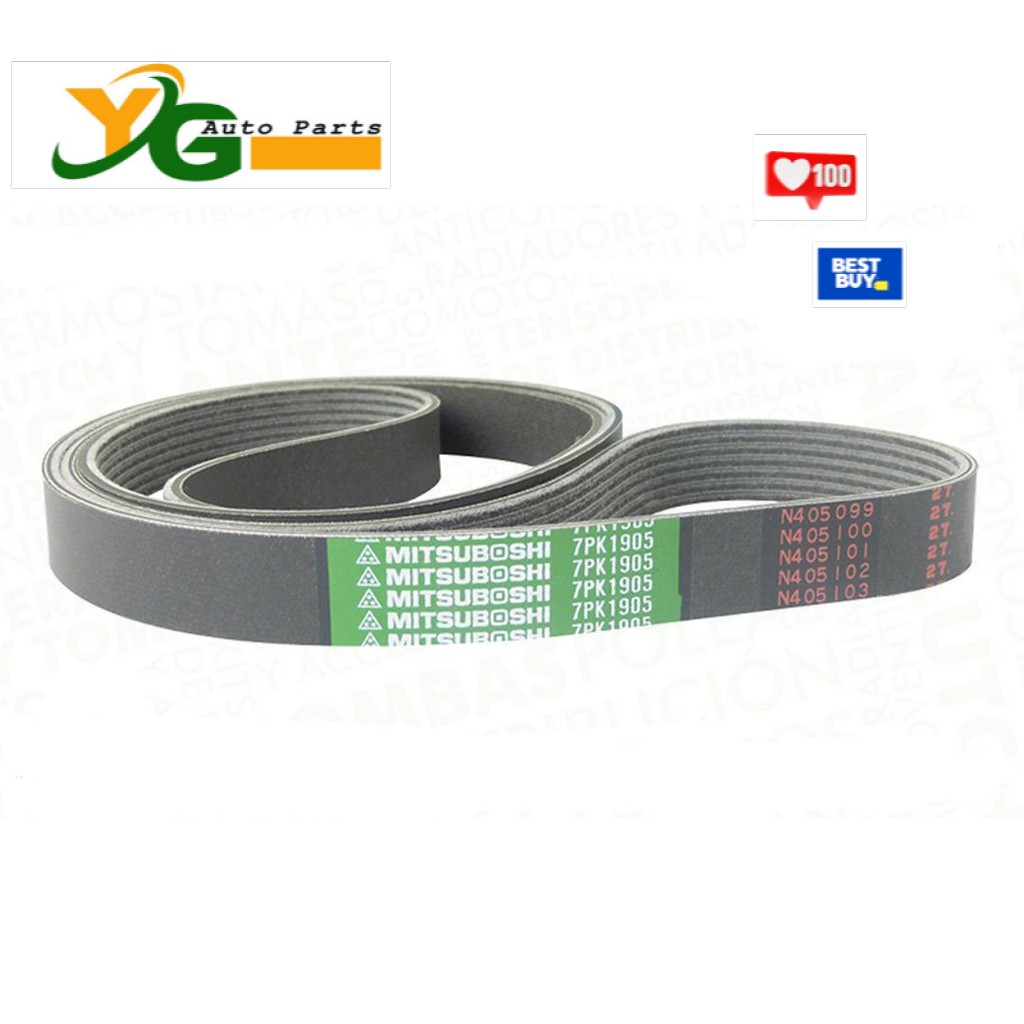 Fan belt toyota estima acr50 2.4 wish ane10g 7pk1905 | Shopee Malaysia