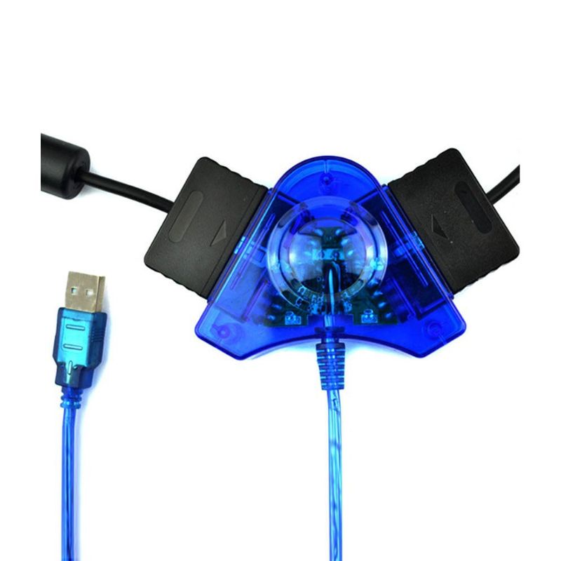 Ps2 /PS 2 to USB game controller port (with 1 controller) | Shopee Malaysia