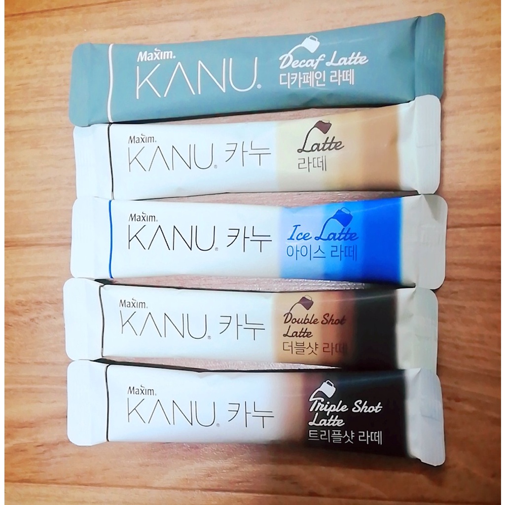 ️READY STOCK ️[KANU] kanu sample 5 flavors : Kanu Latte 1T / Double ...