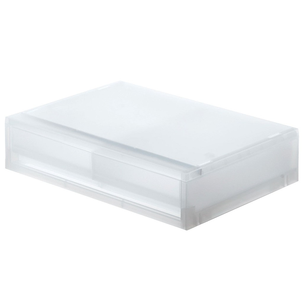 MUJI Storage Item/ PP Storage Case / Wide / Extra Shallow / 2 Drawers ...