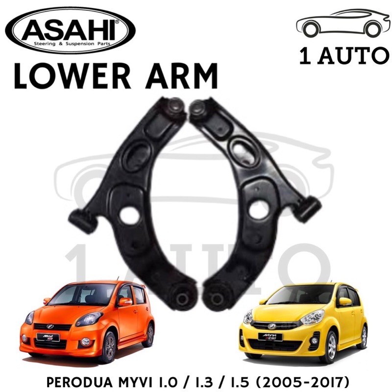 ASAHI MALAYSIA LOWER ARM for PERODUA MYVI MYVI LAGI BEST ICON 1.0 1.3 1 ...