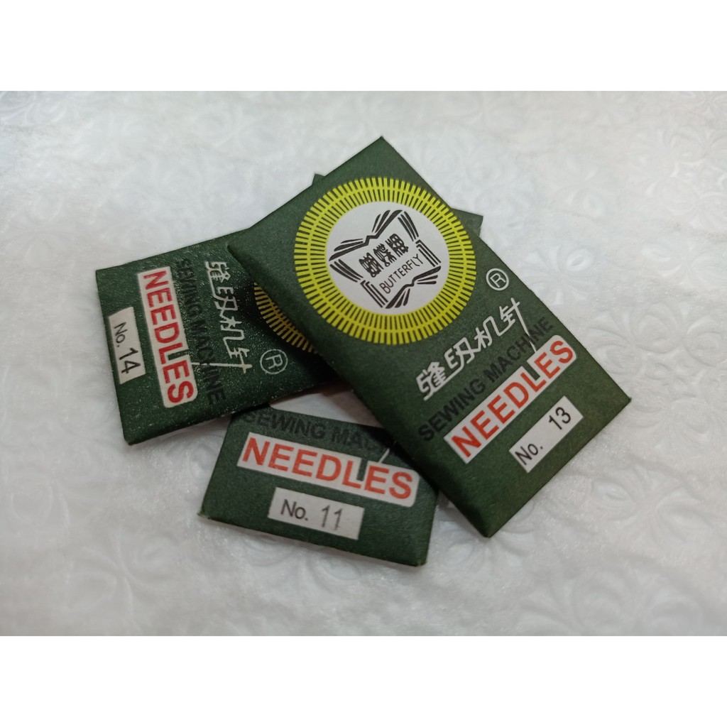 Butterfly Sewing Needles / Jarum Mesin Vintage | Shopee Malaysia
