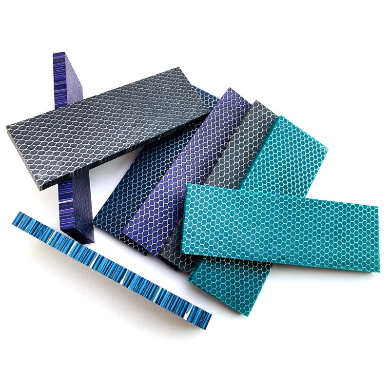 1 pc - C-Tek Honey comb Knife scale - selected colour / Ctek Honeycomb ...