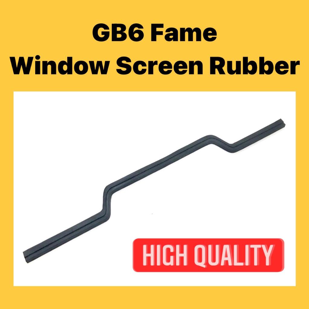 HONDA GB6 WINDOW SCREEN RUBBER (STD) // SAMA GB6 FAME F90 WIND SCREEN ...