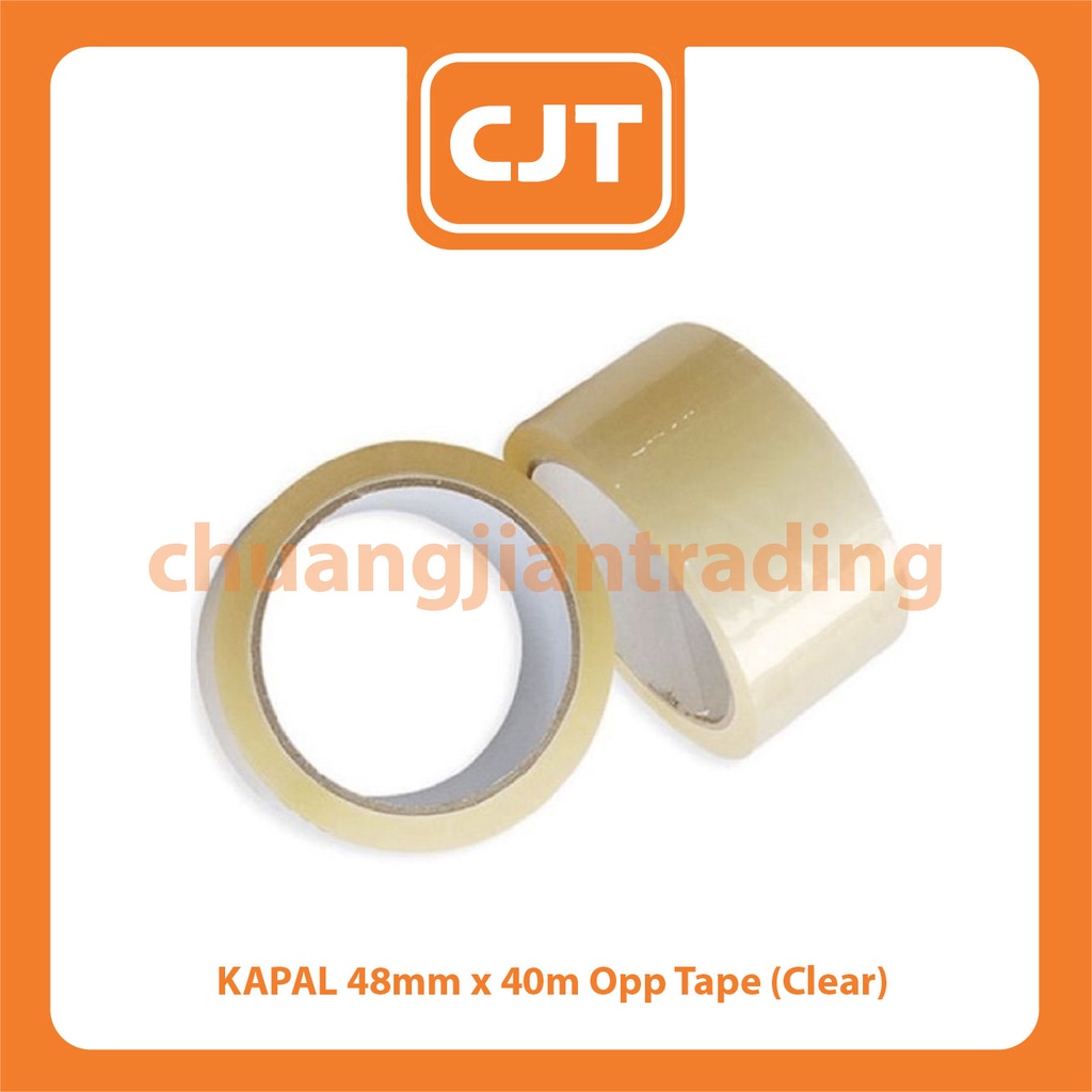 CJT Inopack 48mm x 80m Opp Tape Clear Tape / Inopack 48mm x 80m Brown Opp Tape / Apollo 48mm x ...