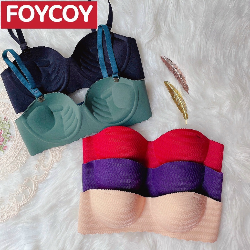 Women's Padded Flower Bras Without Horizontal Frames For Beautiful ...