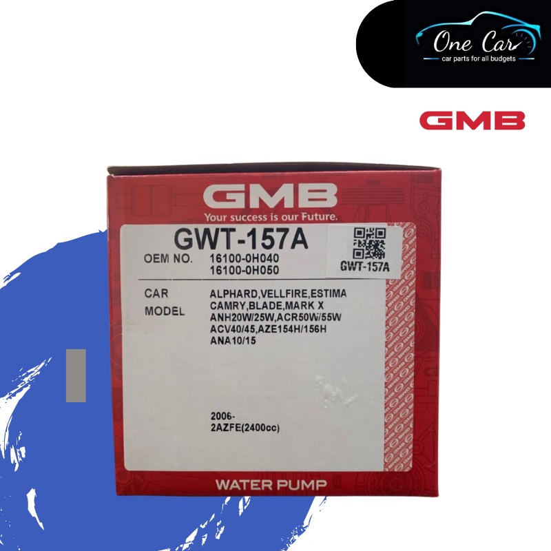 Pam Air / Water Pump Toyota Estima ACR50 ,Camry ACV40 ,Vellfire ANH20 ...