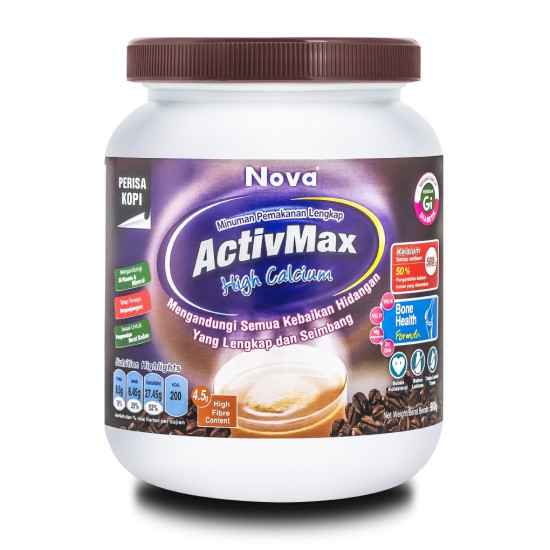 ActivMax Hi-Calcium Coffee Flavour | Shopee Malaysia