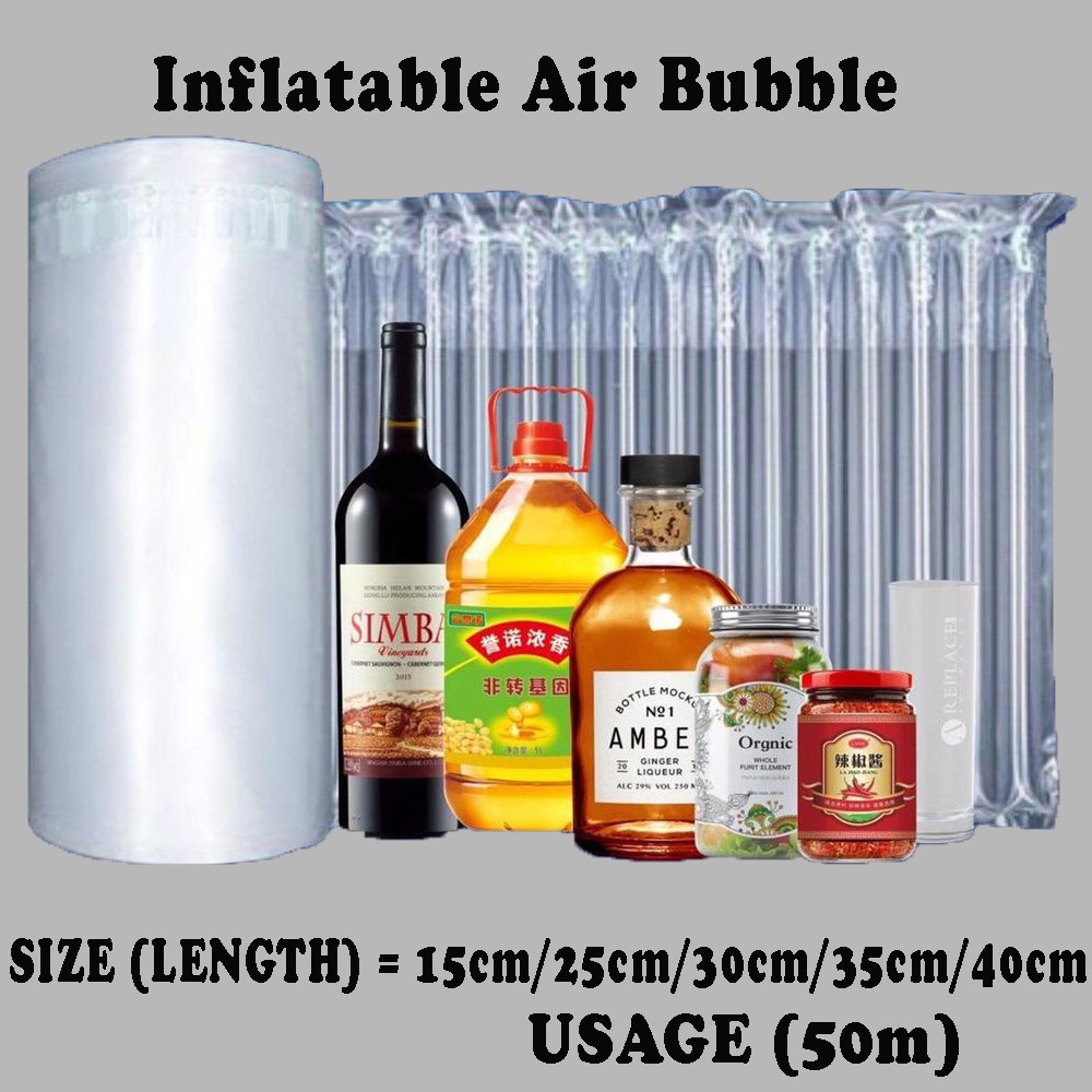 Inflatable Air Bubble Packaging Wrap Air Packinging Protective Bubble ...