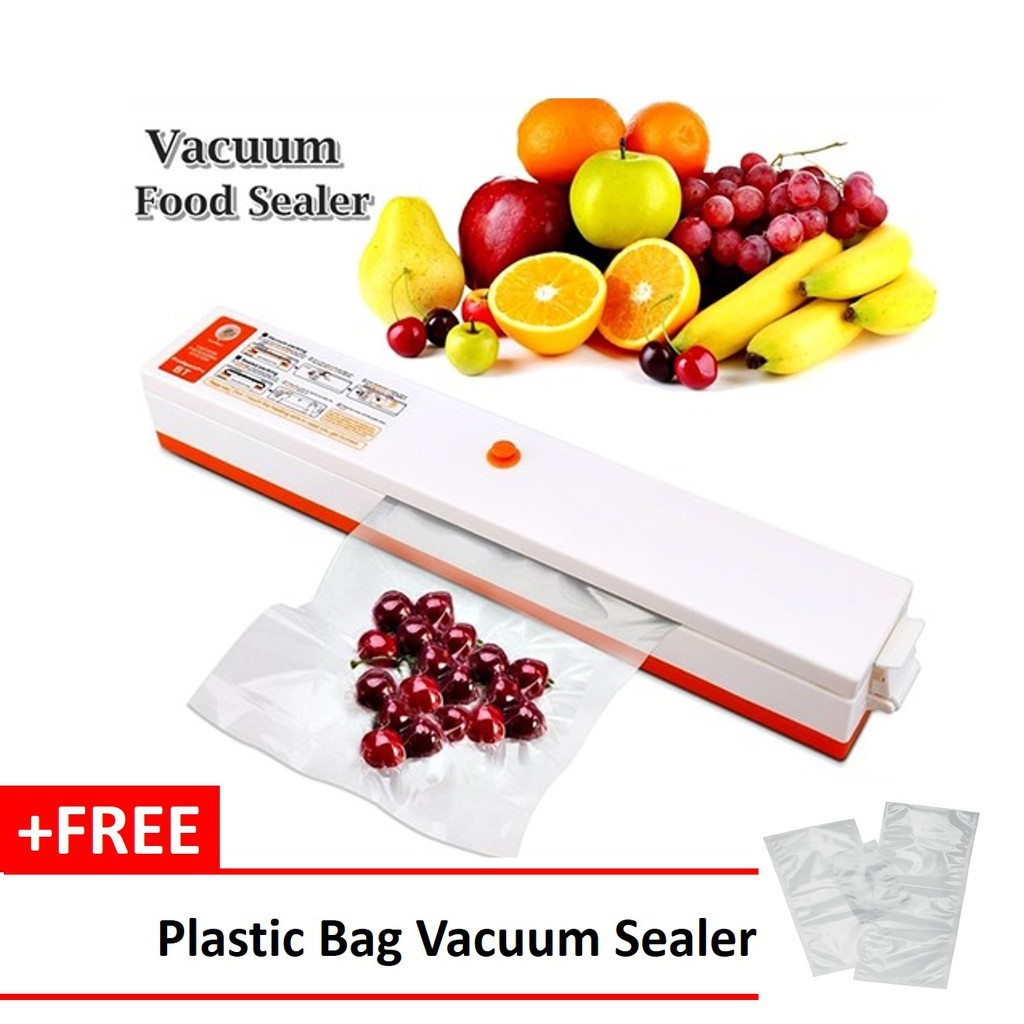 🌹READY STOCK🌹 Fresh Pack Pro Home Electric Vacuum Food Plastic Impulse ...
