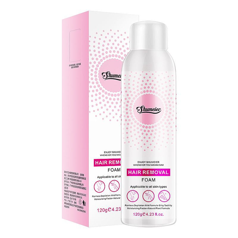 Shumeier Hair Removal Foam Mousse Bubble Depilation Simple and Easy No ...