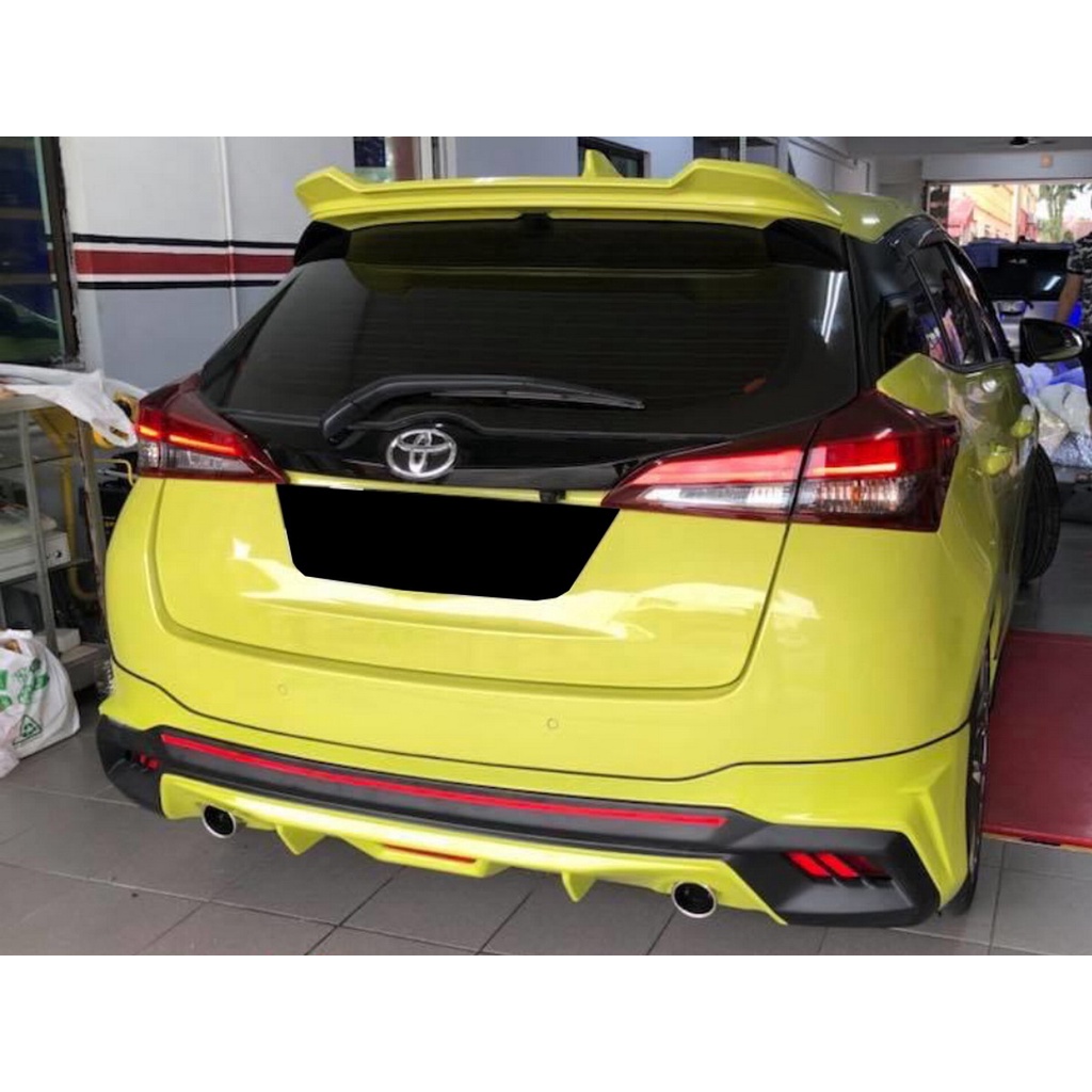 TOYOTA YARIS 2019 - 2021 ( 2 in 1 OEM - FOR J SPEC ) SPOILER WITH 2K ...