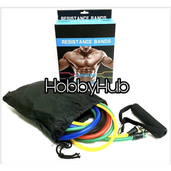 All in One Resistance Training Set [Resistance Tube Training Set ...