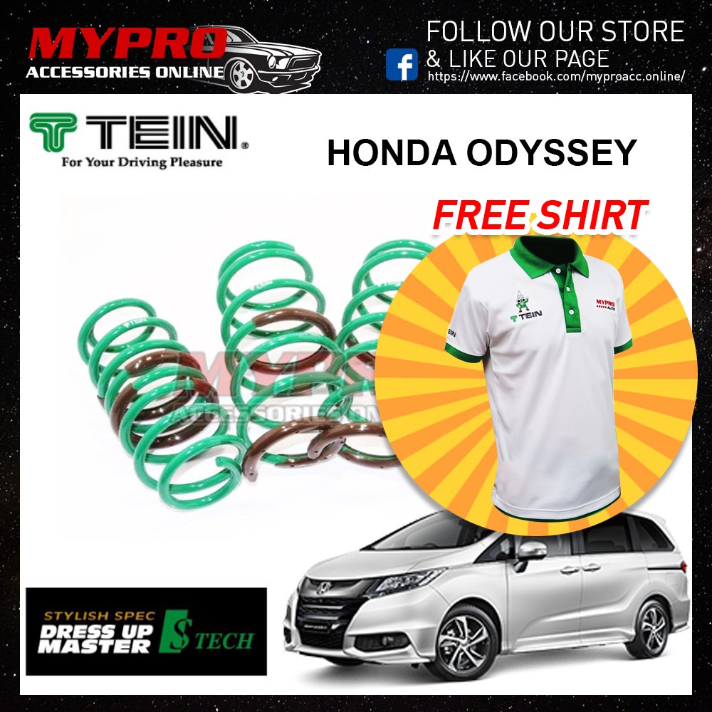 HONDA ODYSSEY RC1 TEIN S.Tech Sport Lowered Spring (Made In Japan) 100%ORIGINAL | Shopee Malaysia