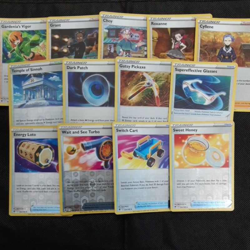 Pokemon Card TCG: Astral Radiance Trainer: Roxanne /Dark Patch / Switch ...