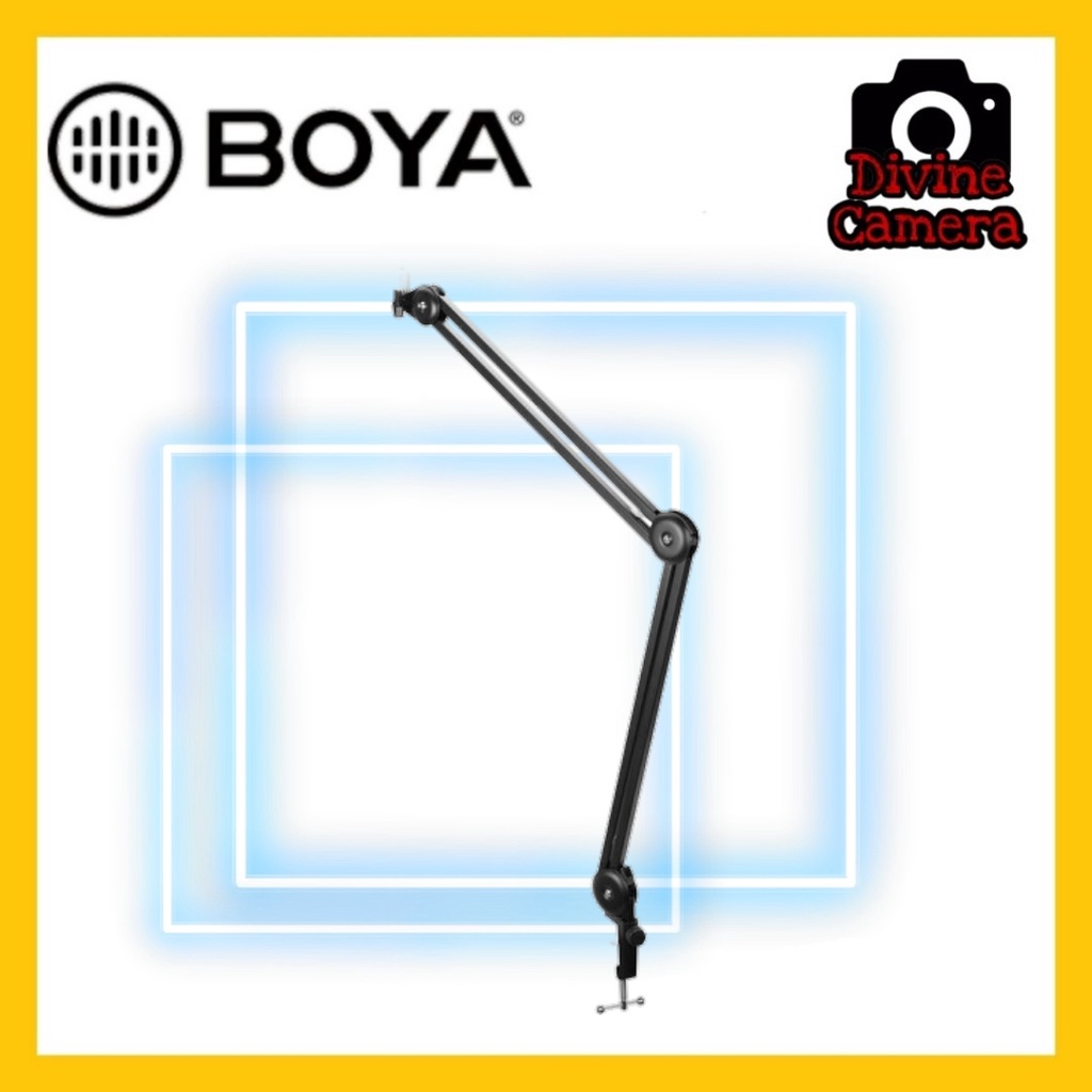 BOYA BY-BA20 Spring-Loaded Microphone Suspension Boom Arm | Shopee Malaysia