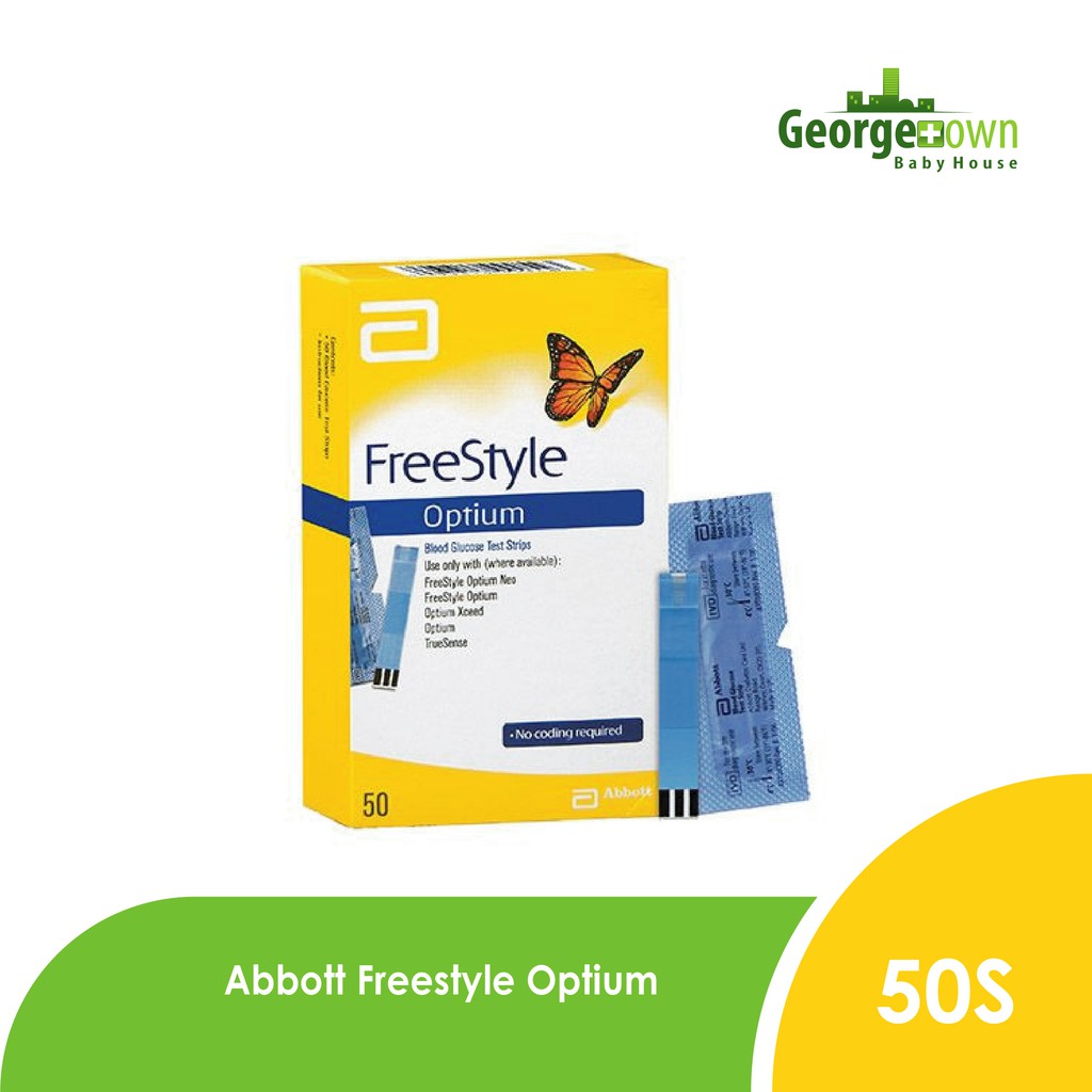 ABBOTT FREESTYLE OPTIUM 50'S (GTG) | Shopee Malaysia