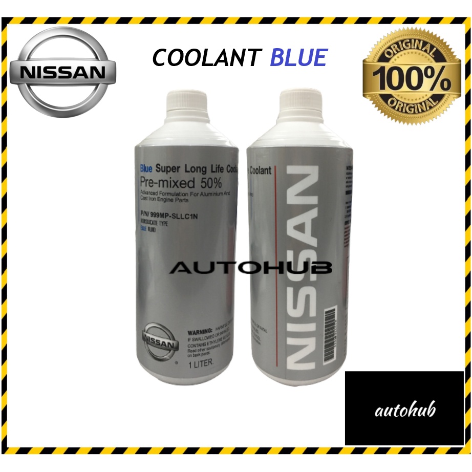 [ORIGINAL] NISSAN Coolant Blue Pre-Mixed 50% Super Long Life Nissan ...